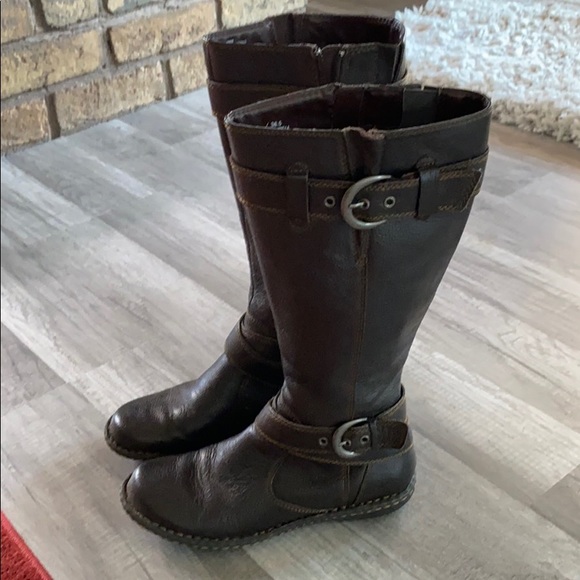 Born | Shoes | Born Leather Knee High Boots | Poshmark